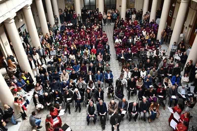 La UNLP conmemoró su 120° Aniversario con un acto en el histórico ...